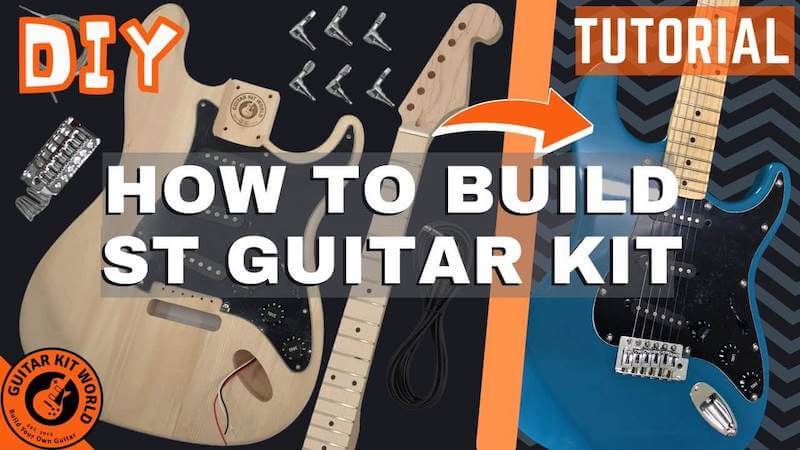 Solid-body ST-style Guitar Kit Assembly Manual — Guitar Kit World