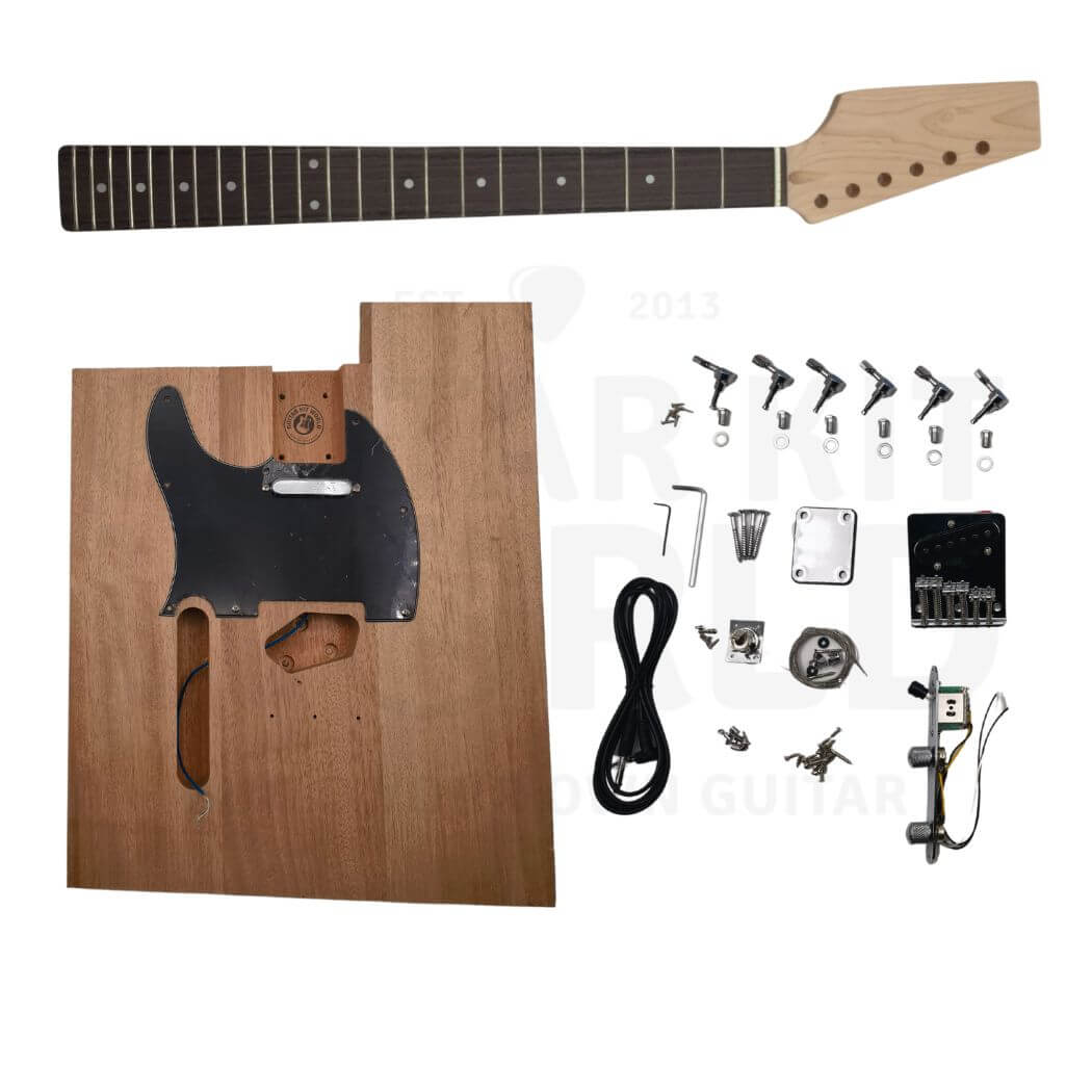 Left-Hand Blank TE-style Guitar Kit w/ Rosewood Fretboard | Guitar Kit ...