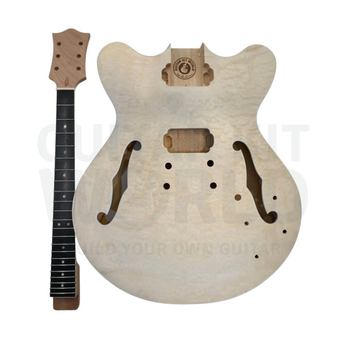 E35 Semi-Hollow Guitar Kit | Guitar Kit World