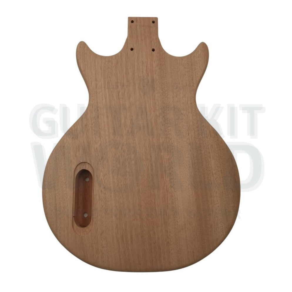 L4 Doublecut Junior solid Mahogany body Guitar Kit with Rosewood ...