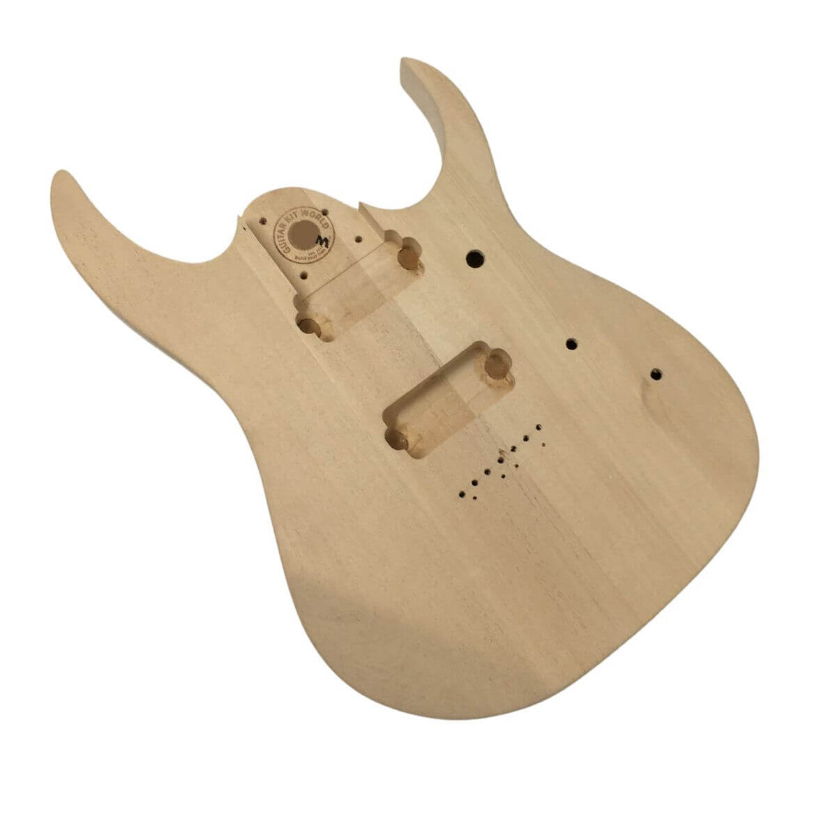 7-string RG style Basswood body Guitar Kit with Ebony Fretboard ...