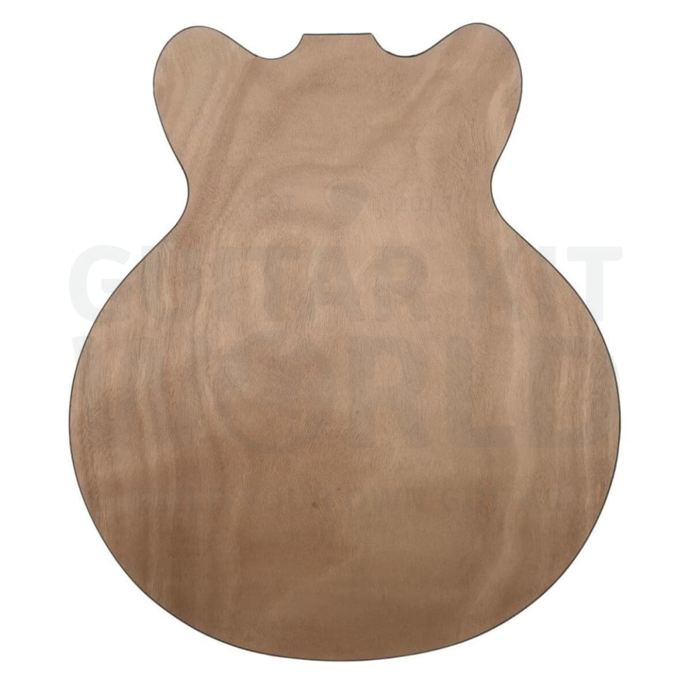 Semi Hollow body E35 Guitar Kit with Chrome Hardware | Guitar Kit World