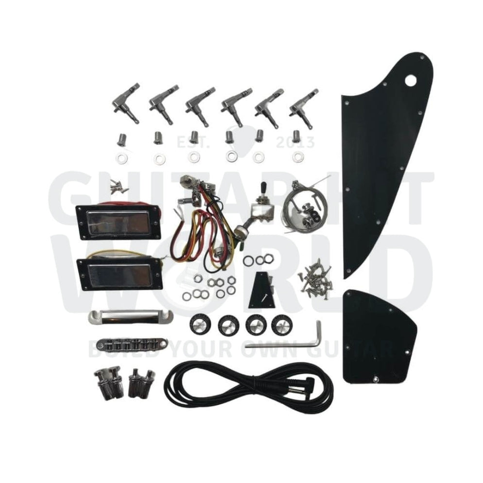 F3 Guitar Kit with Mahogany Body, Rosewood Fretboard, Dot Inlays ...