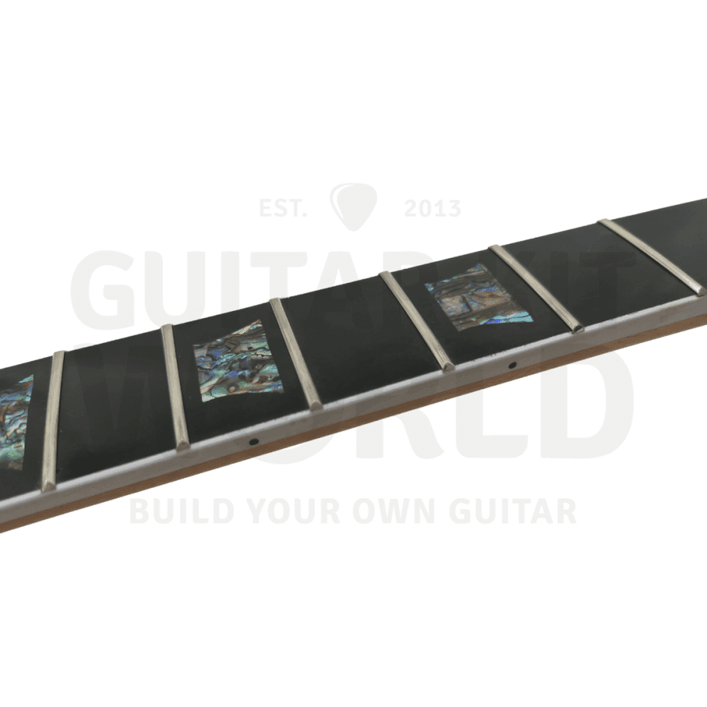 Lefty E75 Hollow Body Guitar Kit w/ F-Holes, Florentine-style Single ...