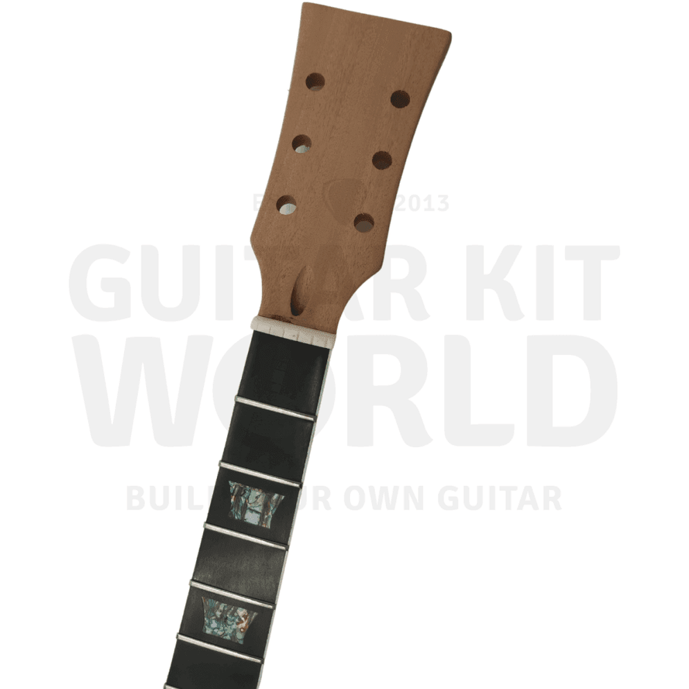 Lefty E75 Hollow Body Guitar Kit w/ F-Holes, Florentine-style Single ...