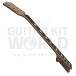 L1 Guitar Kit with Spalted Maple Veneer, Gold Hardware | Guitar Kit World