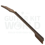 Semi-hollow Offset Body Guitar Kit with Quilted Maple Veneer | Guitar ...